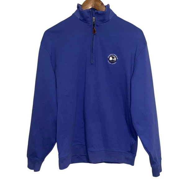 Pebble Beach | Shirts | Mens Pebble Beach Golf Links Royal Blue ...